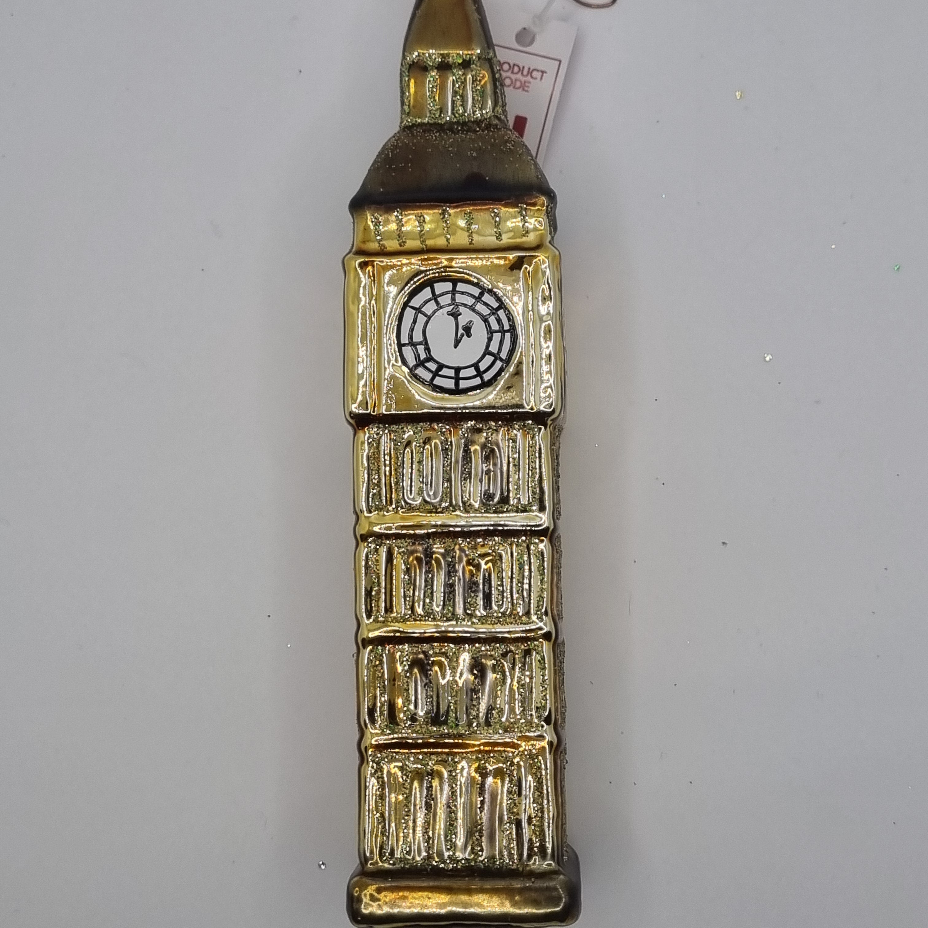 Big ben clock tower bejeweled (U) – Edelglas